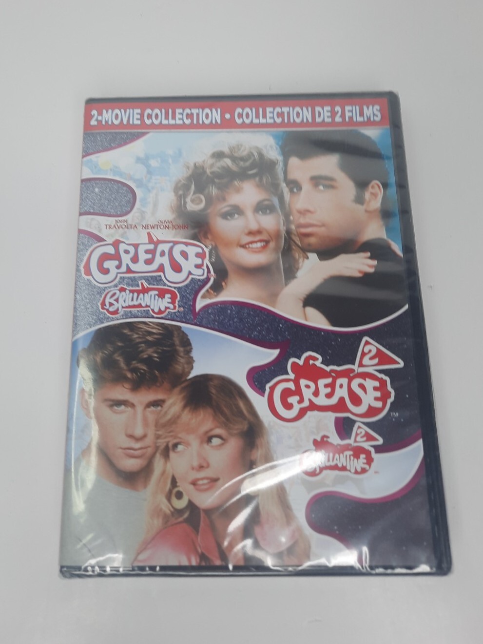 Grease/Grease 2 (DVD, 2017, 2-Disc Set, Canadian) Bilingual Sealed ...