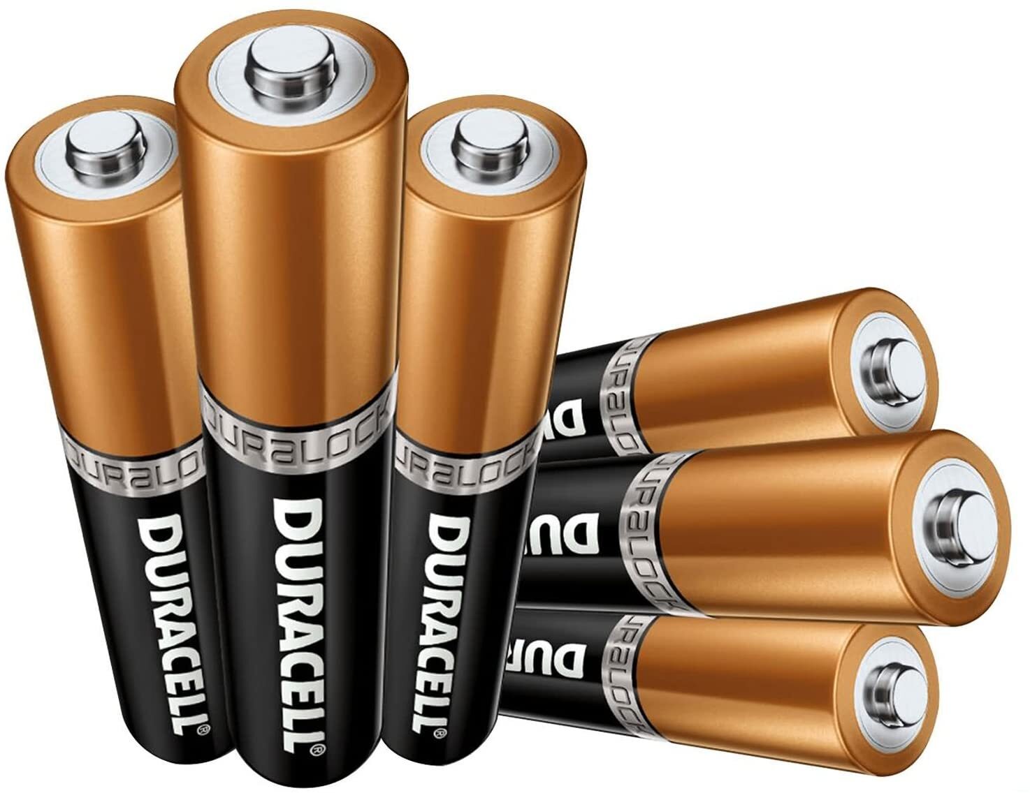 20/40/48 Packs Duracell Duralock AA/AAA Alkaline Battery Batteries ...