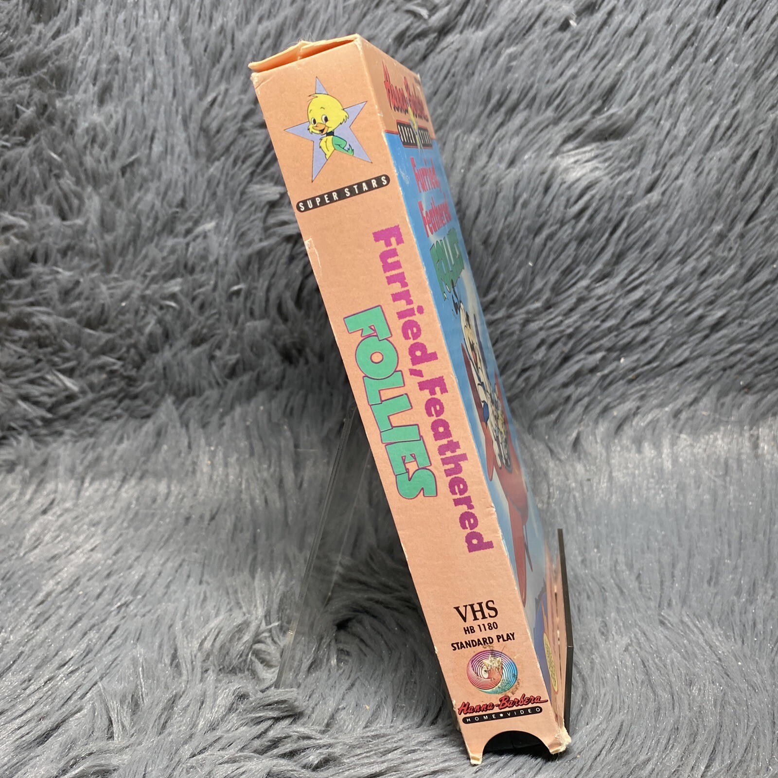 Furried, Feathered Follies VHS 1989 Hanna Barbera Super Stars Film ...