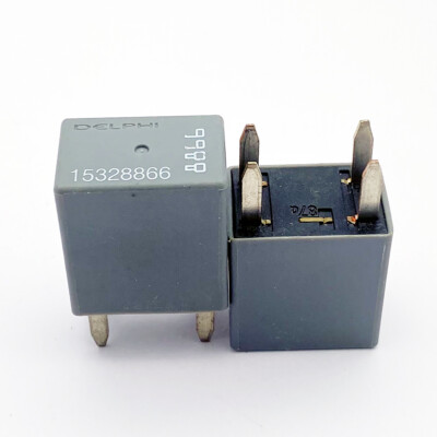 2PCS DELPHI 15328866 Power Relay 4 Pins Fit Silverado Tahoe Avalanche ...