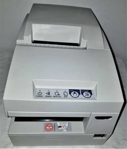 EPSON TM-U675 MODEL M146A DOT MATRIX POS RECEIPT SLIP PRINTER - SERIAL ...