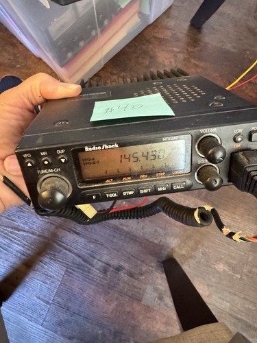 Radio Shack HTX 242 2-Meter VHF FM Mobile Transceiver Radio | eBay