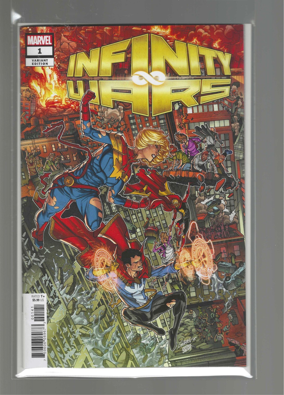 Infinity Wars #1 Marvel 2018 Garron Variant Connecting Cover High Grade NM | eBay