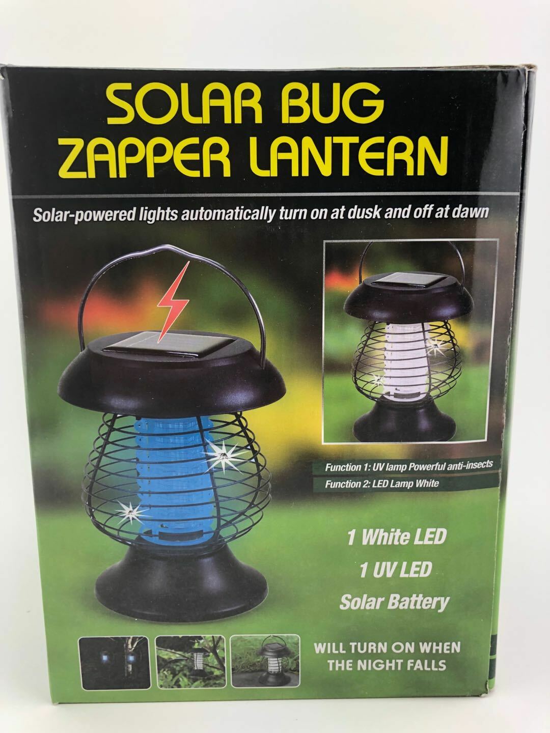 Solar Bug Zapper Lantern, Garden decorate Lantern | eBay