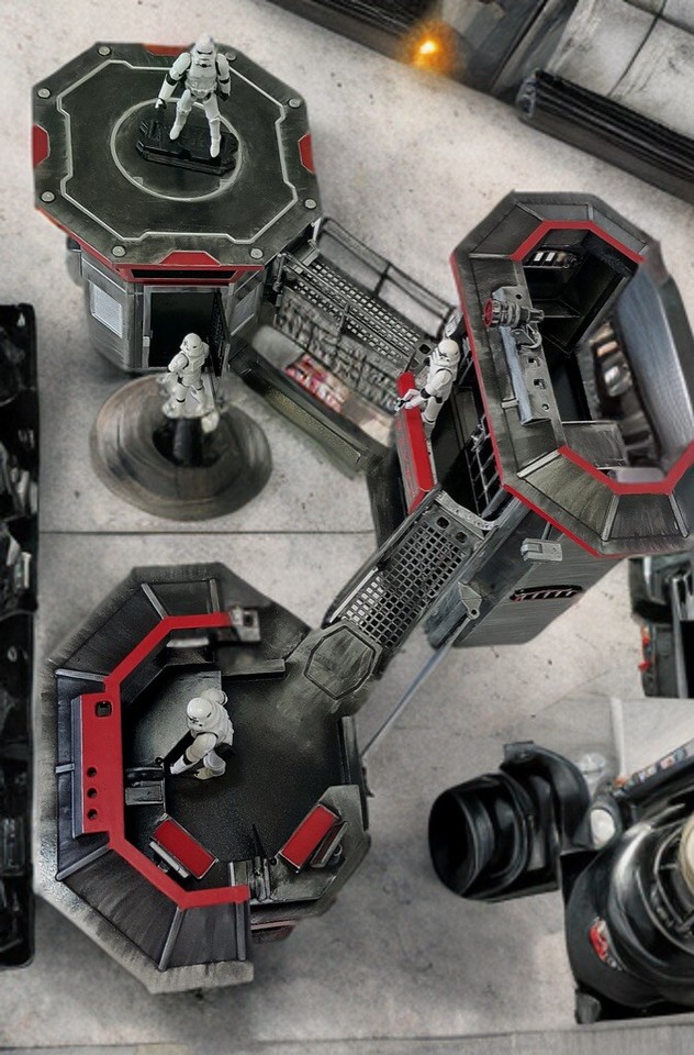 Andor Star Wars Hoth Imperial Headquarters Endor Base Sith Vintage ...