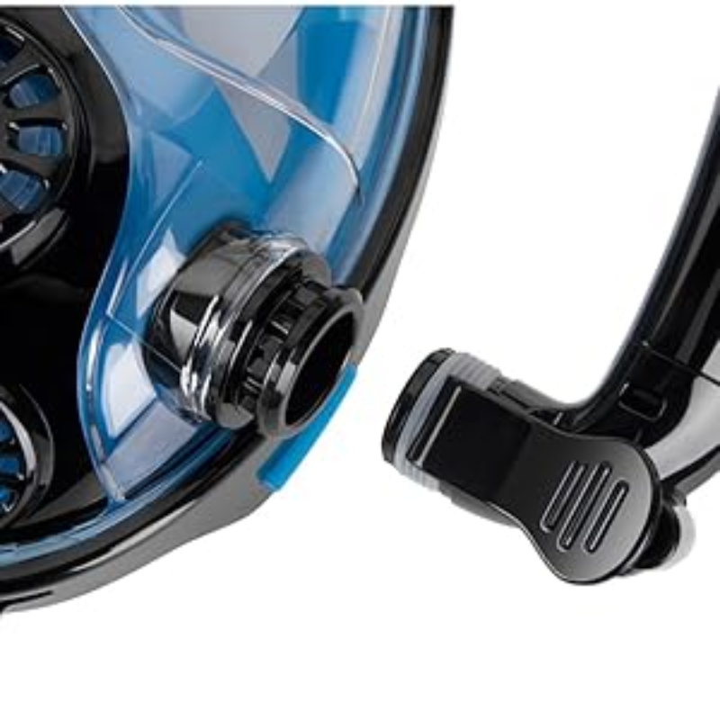 Scuba Lung Breathing Air Tank With Sub Mask & Pump, 0.5L Portable Bag ...