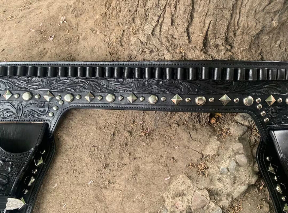 COWBOY HOLSTER AMMO RIGS SAAS .357.22.44.38.45. | eBay