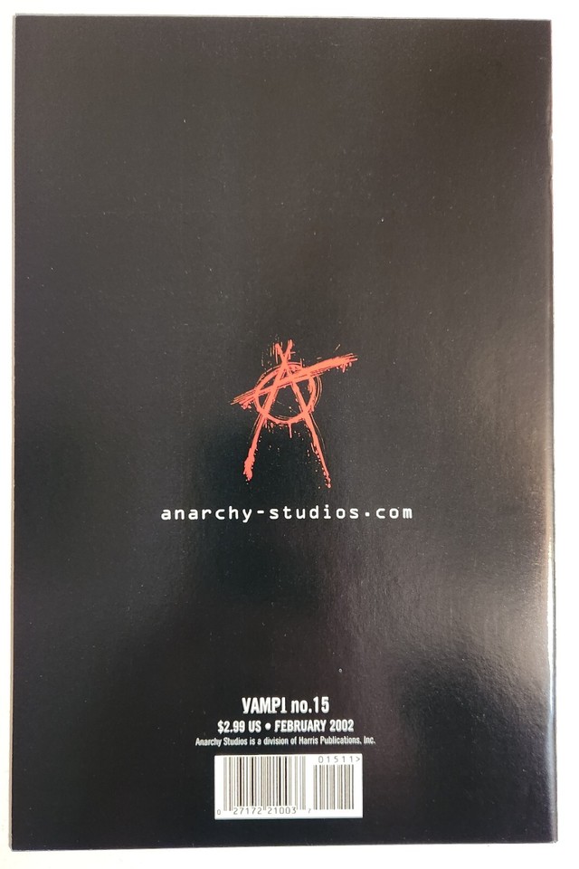 Vampi #15 (2002, Harris/Anarchy Studios) NM Kevin Lau | eBay