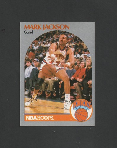 1990 NBA Hoops Mark Jackson #205 ~ Famous Menendez Bros Card ~ High ...