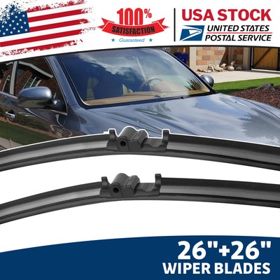 FRONT 26"+26" Car WINDSHIELD WIPER BLADE High Quality OEM 7L6955425A ...