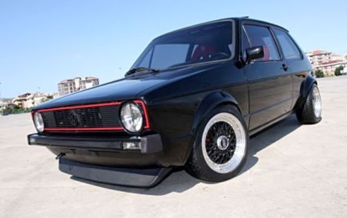 VW Golf MK1 1 Front Bumper GTI LIP Chin Spoiler Sport Valance Splitter ...