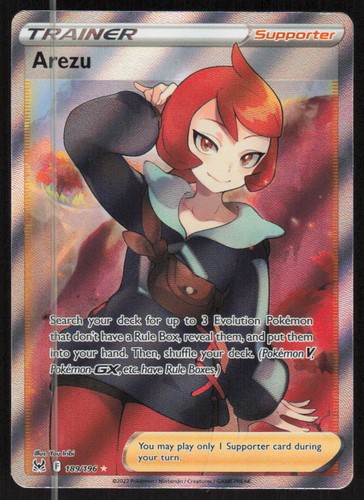 Pokemon TCG SWSH11: Lost Origin #189/196 Arezu (Full Art) NM | eBay
