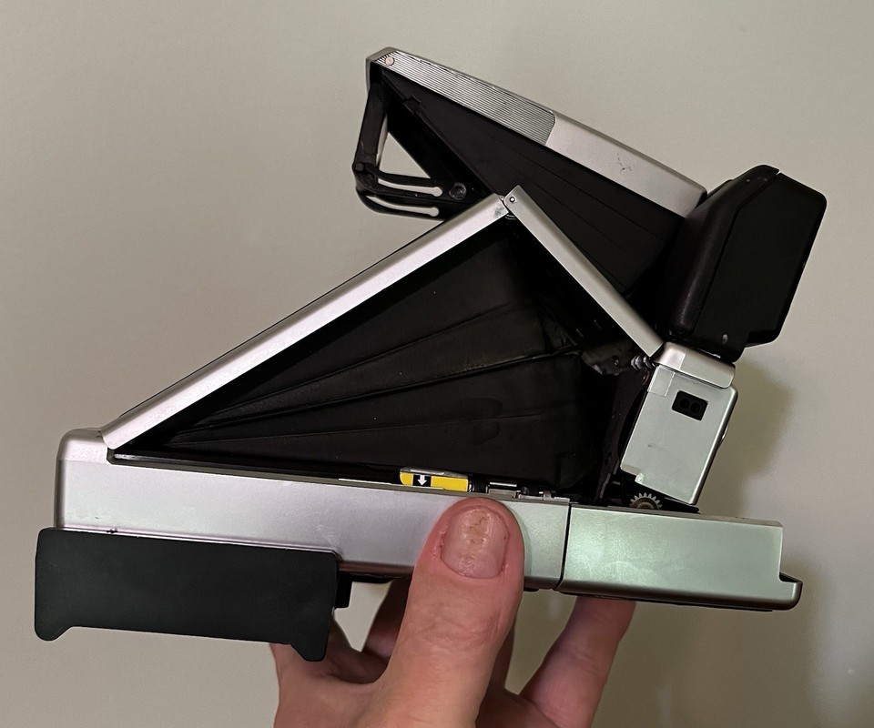 Vintage Polaroid SX-70 Model One Land Camera Sonar OneStep Black | eBay