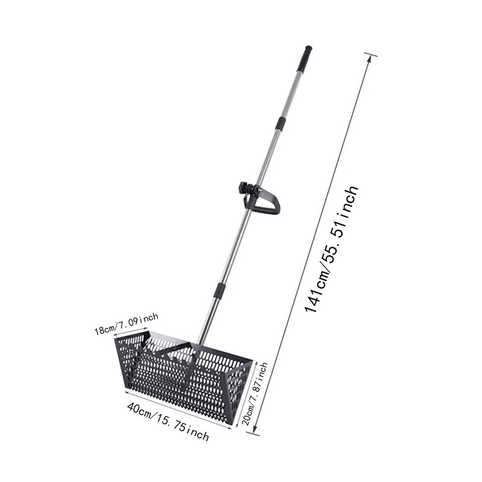 Extendable Cat Litter Scoop Sand Rake Multifunctional Lightweight ...