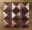 Bronze Genuine Decorative Metal Pyramid 1x1 Decorative Insert Pieces ...