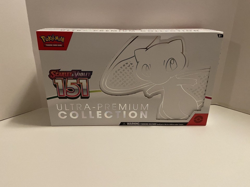 Pokemon Scarlet & Violet 151 Ultra Premium Collection UPC Empty Box w ...