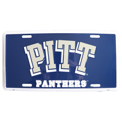 Pittsburgh Panthers NCAA License Plate Pitt Panthers Tag New 6x12 | eBay
