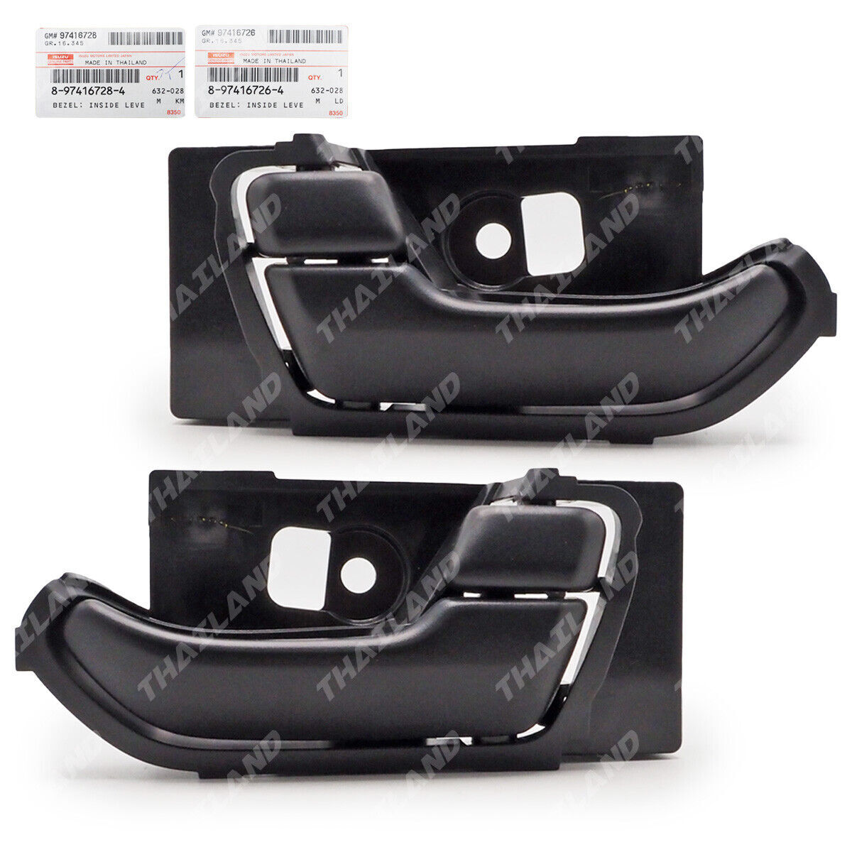 Lh+Rh Lever Interior Door Handle Inner Fits Isuzu D-Max Dmax Pick Up ...