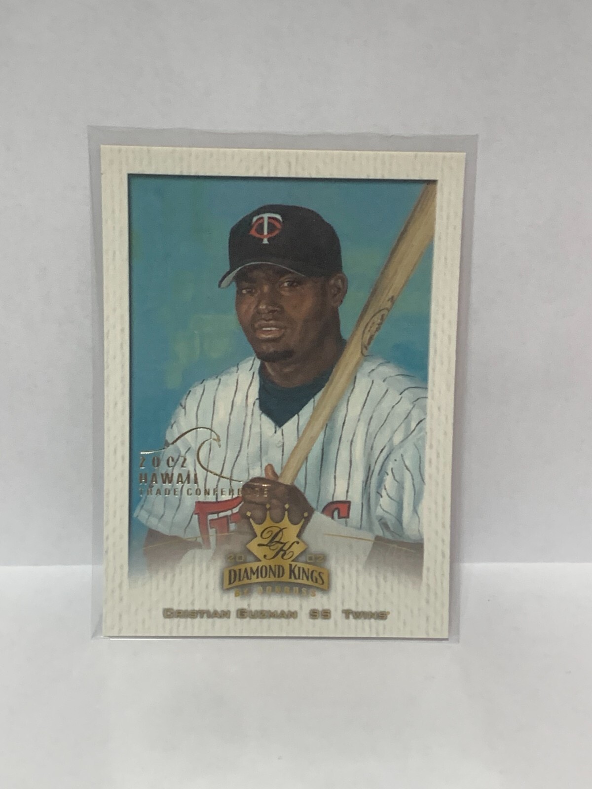 2002 Donruss Diamond Kings - Cristian Guzman #054 20 2002 Hawaii Trade ...