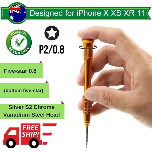 Precision 0.8 Pentalobe 5 star screwdriver for Apple iPhone 6 7 8 X XR ...
