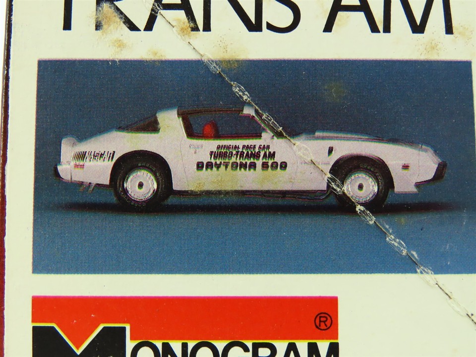 1:20 Scale Monogram Model Car Kit #2407 Firebird Trans Am Partially ...