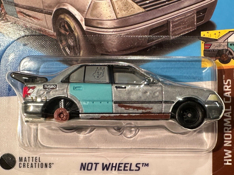 2024 MATTEL- X MSCHF, HOT WHEELS, NOT WHEELS. HW NORMAL CARS, IN HAND ...