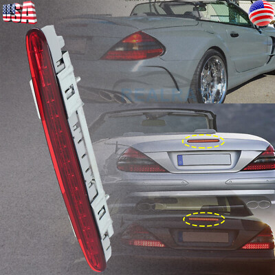 Third 3rd Brake Light LED Strip Stop Lamp For Mercedes SL R230 01-12 ...