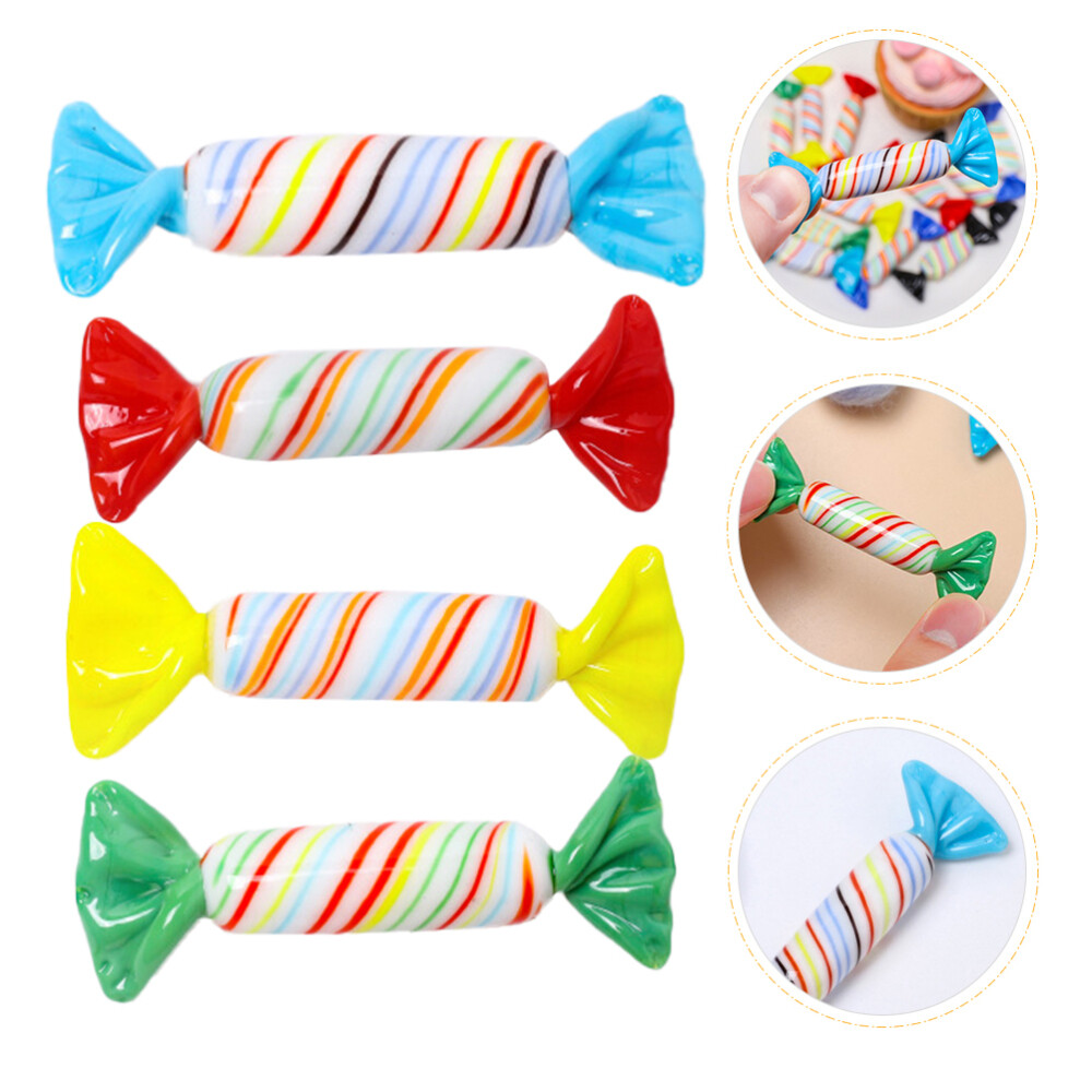 4pcs fake glass candy wedding table scatter wedding candy decoration ...