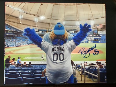 Raymond Mascot Signed 8x10 Photo Tampa Bay Rays Autographed | eBay