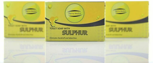 Derma Medico 10 % Sulphur Soap for Acne - 3 Pack for sale online | eBay UK