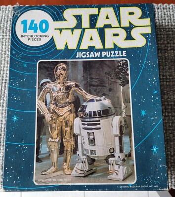 Vintage 1977 Star Wars Kenner Puzzle Artoo Detoo See-Three PIO 140 ...