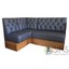 Modular Deep Buttoned Banquette Fitted Bench Booth Seating - Cafe ...