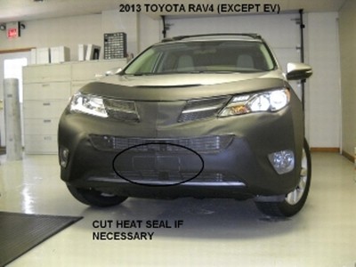 Lebra Front End Mask Cover Bra Fits 2013 2014 13 14 TOYOTA RAV4 | eBay