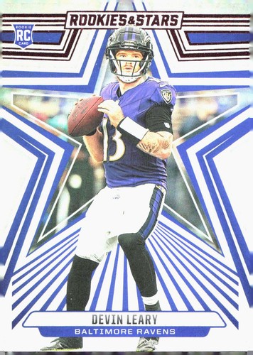 2024 Rookies & Stars Devin Leary #127 Red Baltimore Ravens | eBay