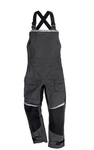 West Marine Third Reef Waterproof Bib Women’s Small Overalls Gray Boat ...