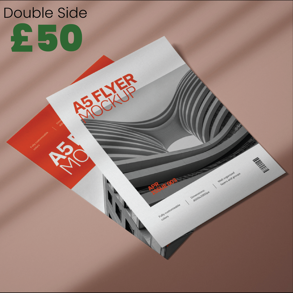 1000 A5 Flyer/Leaflet Printed Full Colour 150gsm Gloss Quality Flyer Print Fast | eBay UK