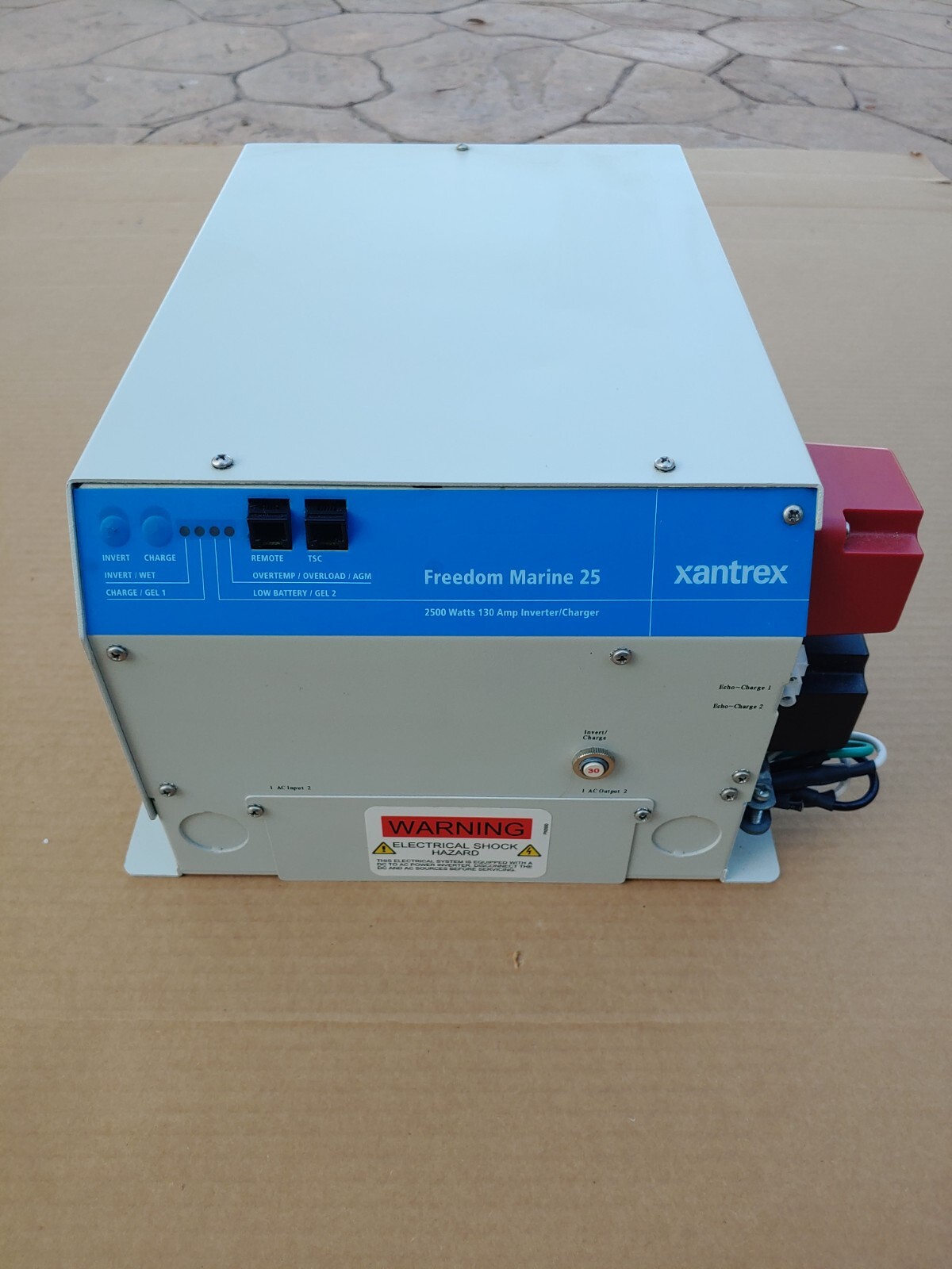 Xantrex Freedom 25 Marine Inverter/Charger with Remote Head Control | eBay