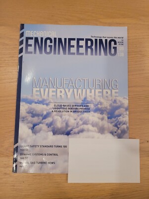 Mechanical Engineering Magazine ASME September 2016 Volume 138 Number 9 ...