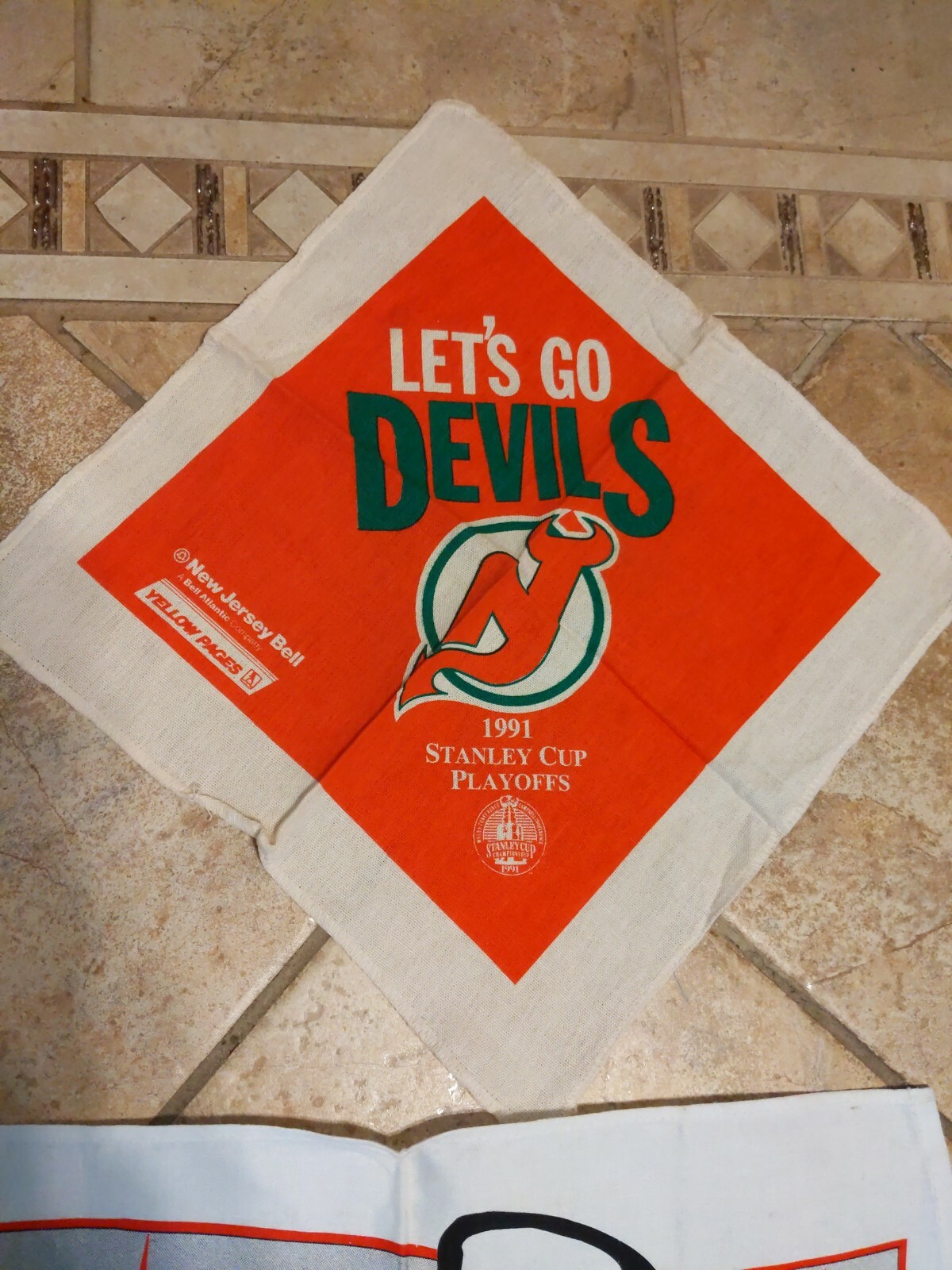 New Jersey Devils Flag Stanley Cup and Playoff Banners 1995 1991 | eBay