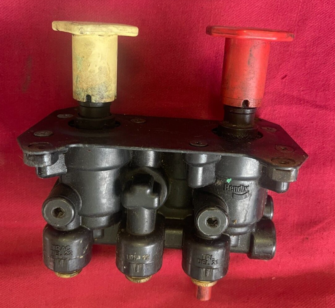 BENDIX PUSH / PULL AIR BRAKE VALVE 5001231 , 4790208 ,4844553 | eBay