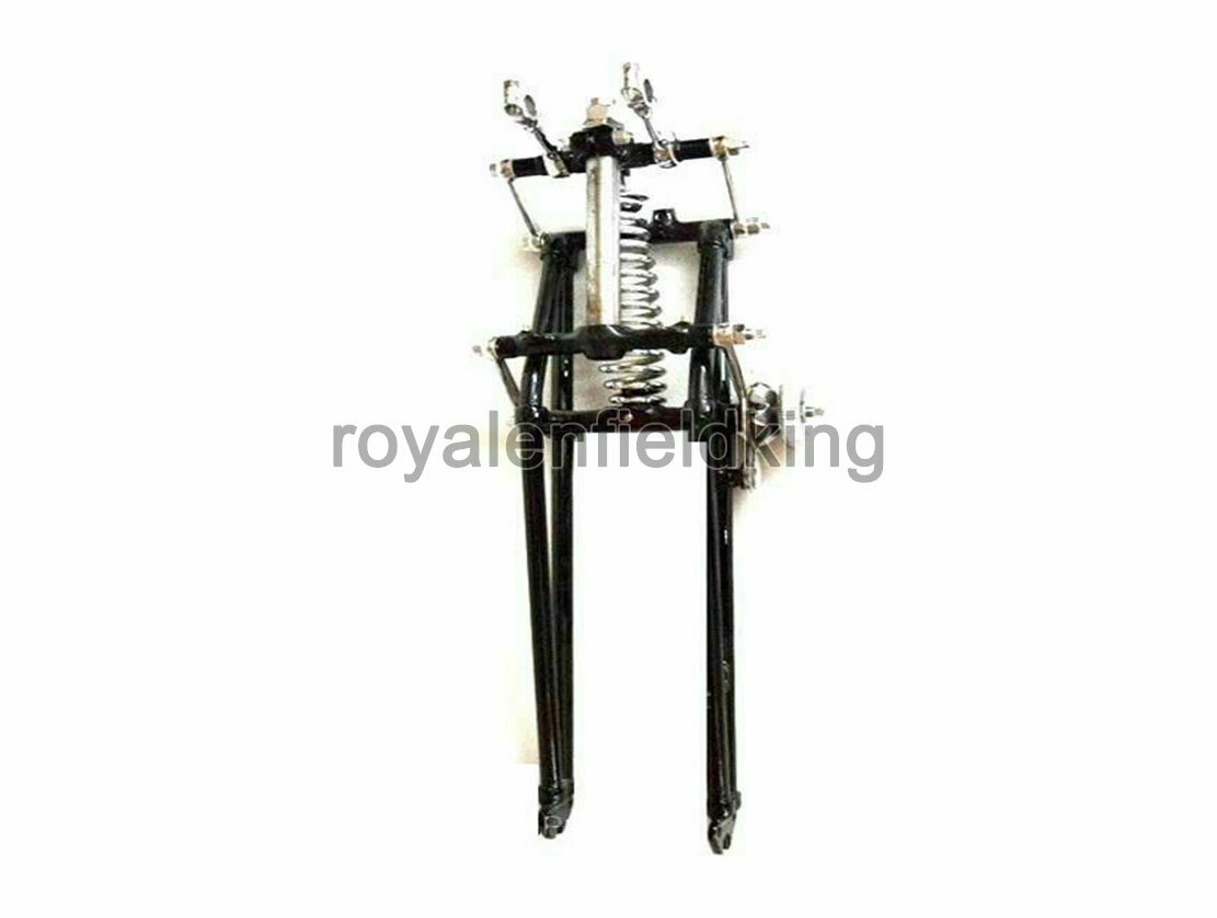 Triumph 3HW 3SW WWII 350cc Front End Girder Forks Springer Chrome ...