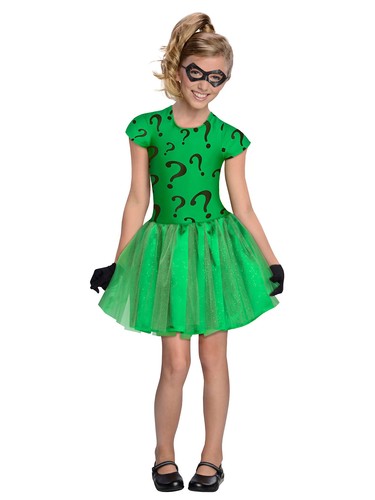 Dc Comics The Riddler Tutu Baby Dress Up Character Theme/Party Costume ...