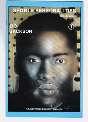 1991 Sports Personalities #1 Bo Jackson Illustrated Biography Comic ...