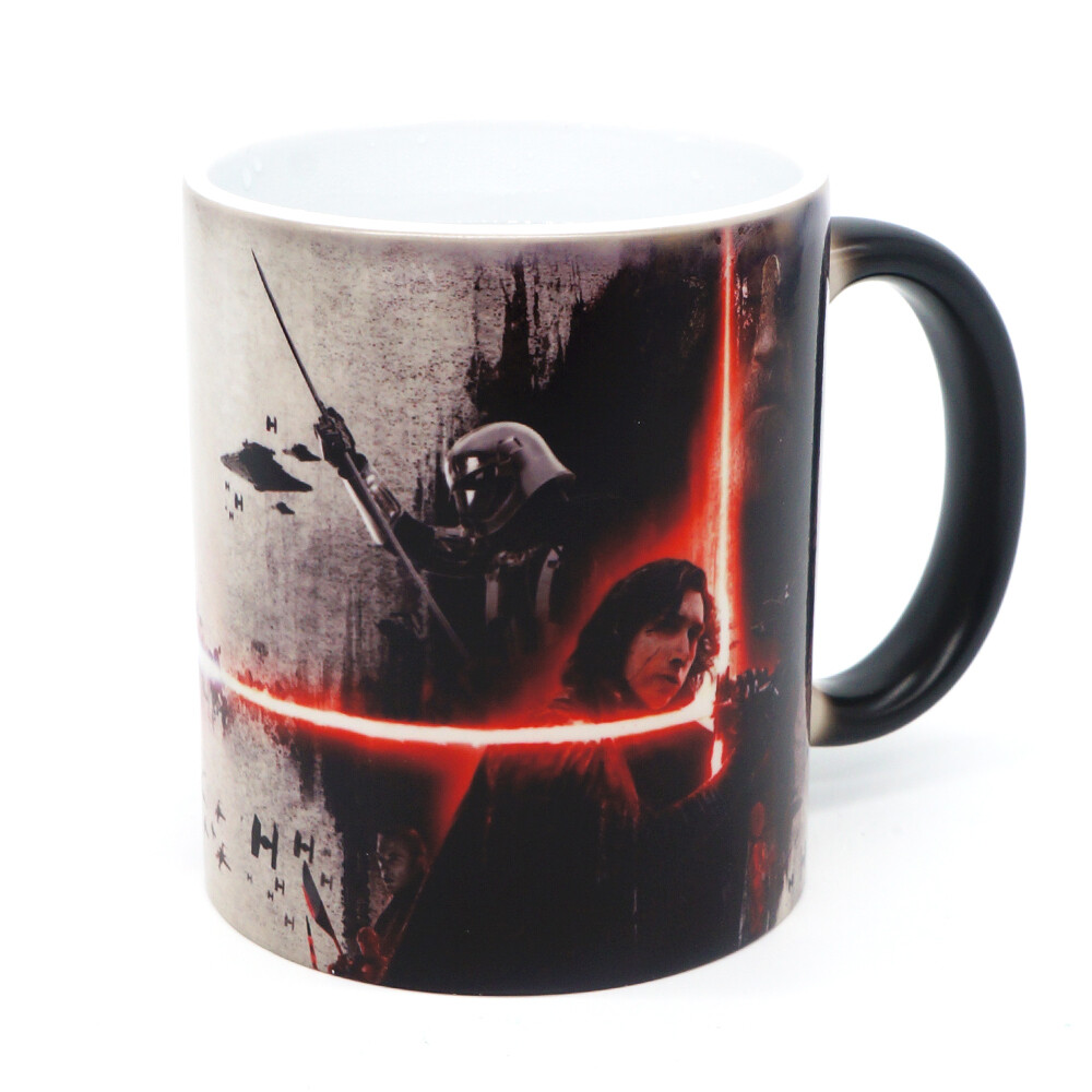 Star Wars The Rise of Skywalker Kylo Ren Rey Heat Colour Change Coffee ...