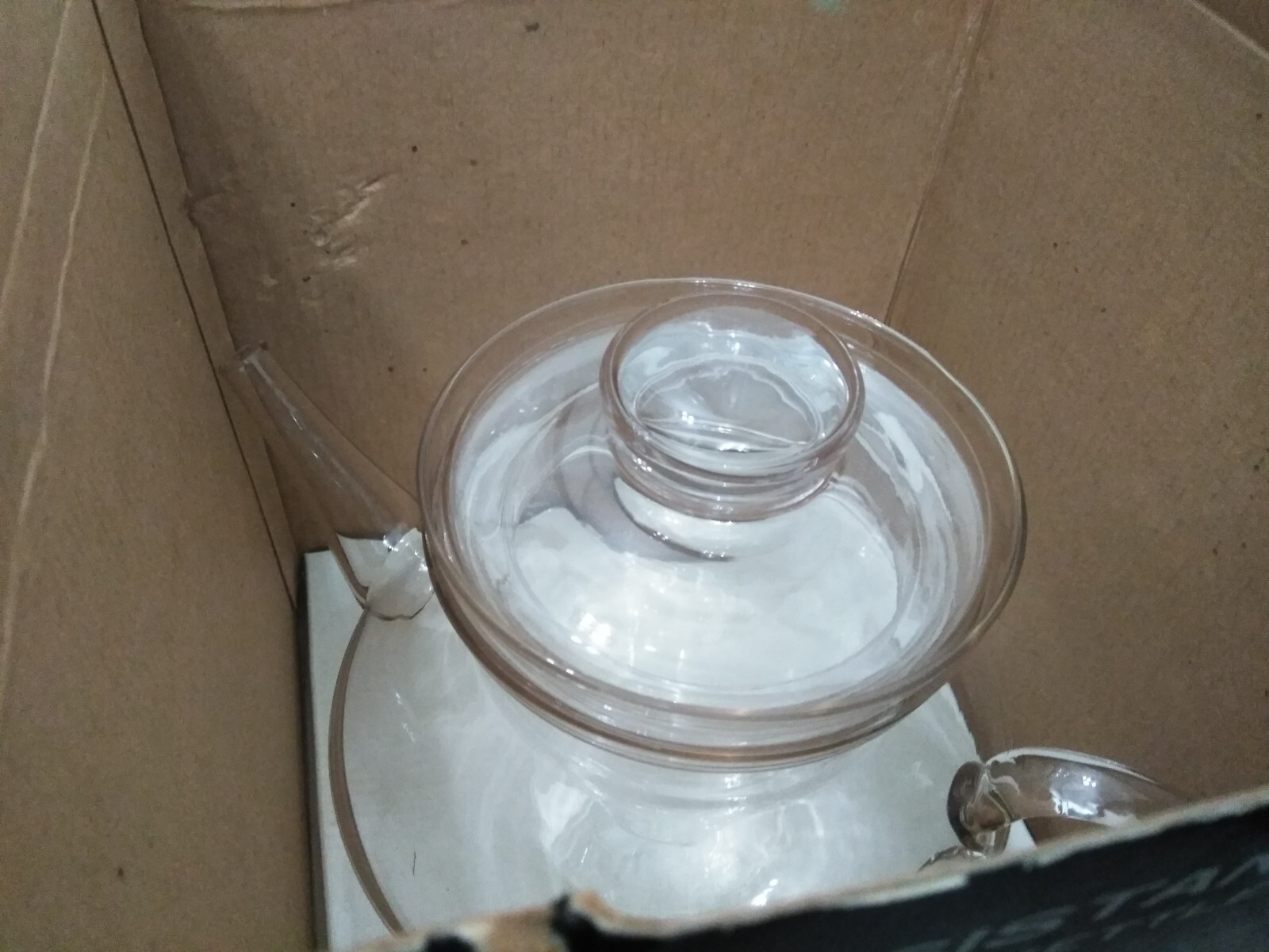 Trans duck international tea kettle 1.5 qt hand blown heat resistant ...