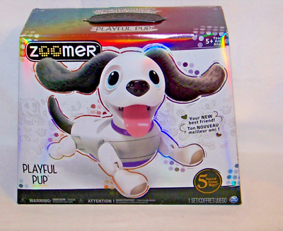 Zoomer Playful Pup Responsive Robotic Dog w/ Voice Recognition & Motion ...