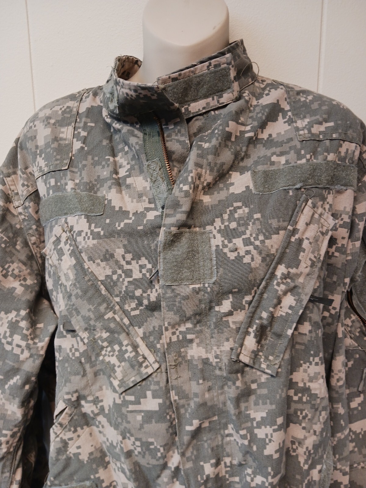 US ARMY COMBAT AIRCREW ACU COAT A2CU SHIRT FLIGHT SUIT NSN 8415-01-526 ...