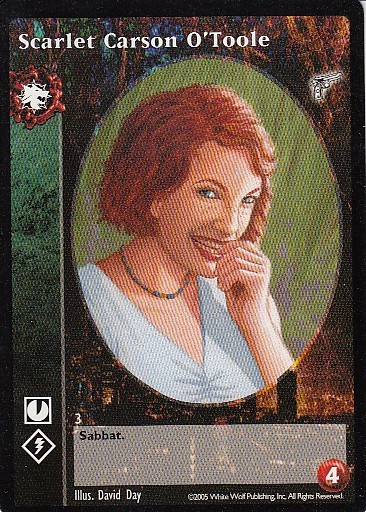 5 x Scarlet Carson O'Toole VTES CCG Mixed | eBay