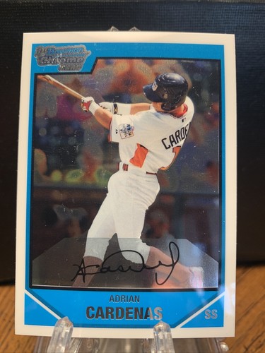 Adrian Cardenas 2007 Bowman Chrome Draft Future's Game Prospect ...