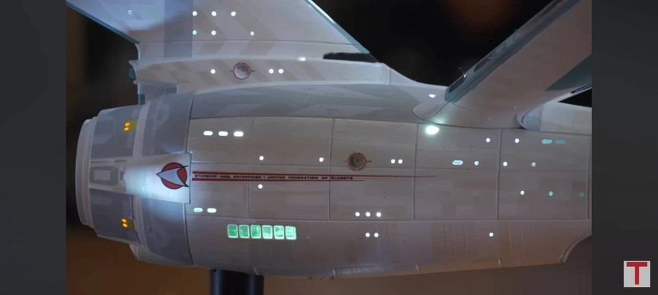 **NEW** Tomy STAR TREK Enterprise 1/350 NCC-1701 Refit - IN HAND READY ...